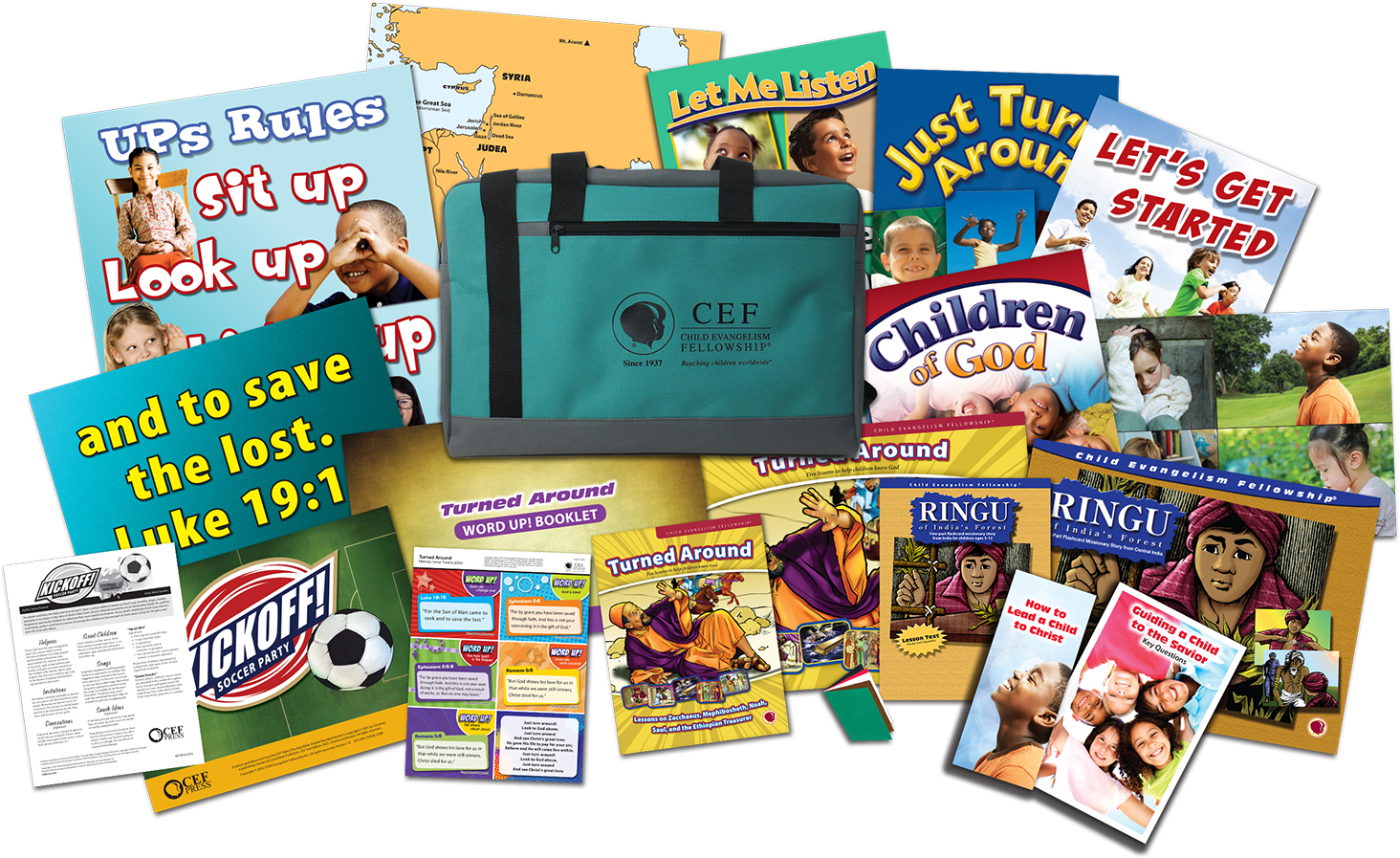 Turned Around - Kit – CEF Press